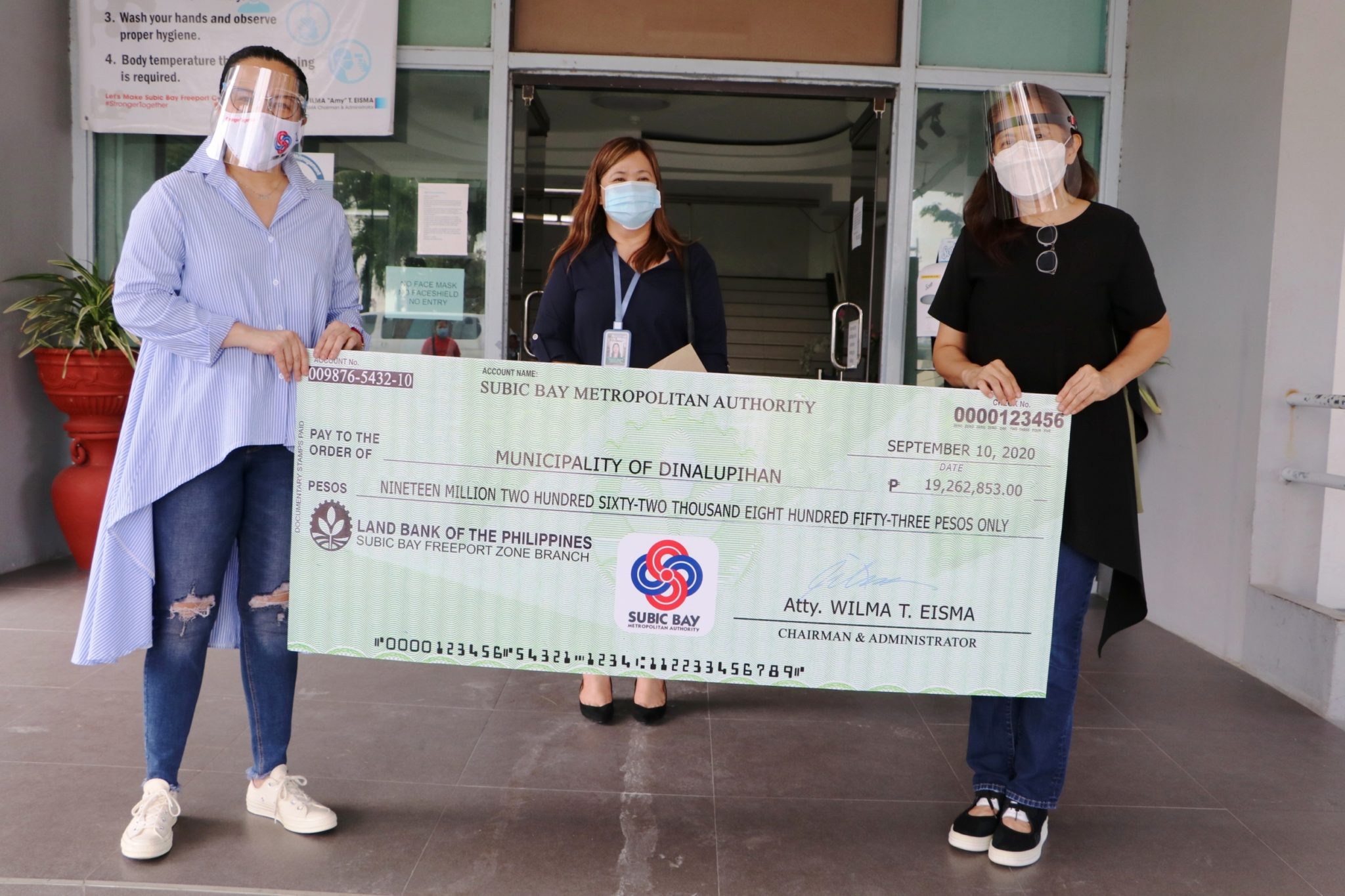 SBMA releases P154.87-million LGU shares - Philippines Graphic