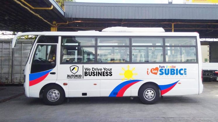 SBMA approves cashless public buses for Subic Freeport - Philippines ...