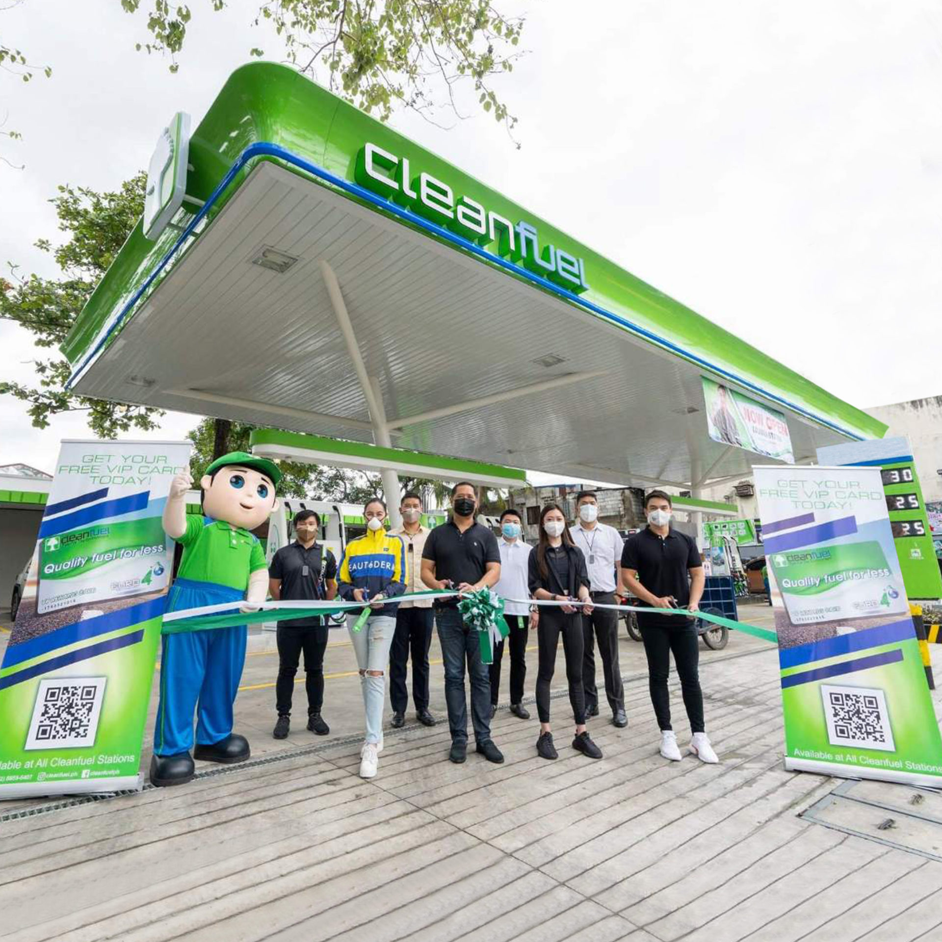 Cleanfuel opens new retail station in Laguna - Philippines Graphic