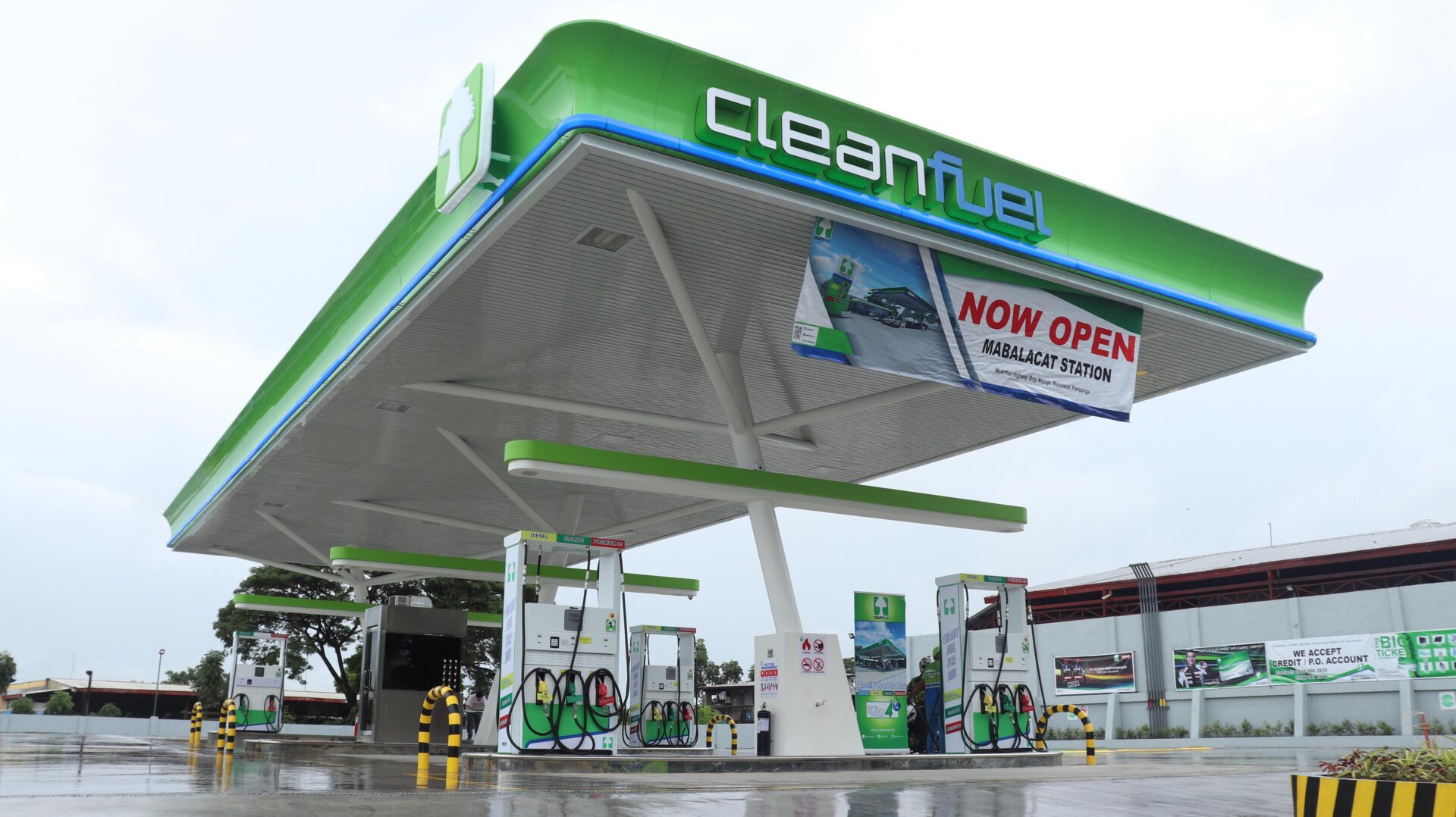 Cleanfuel opens 5th station in Pampanga - Philippines Graphic