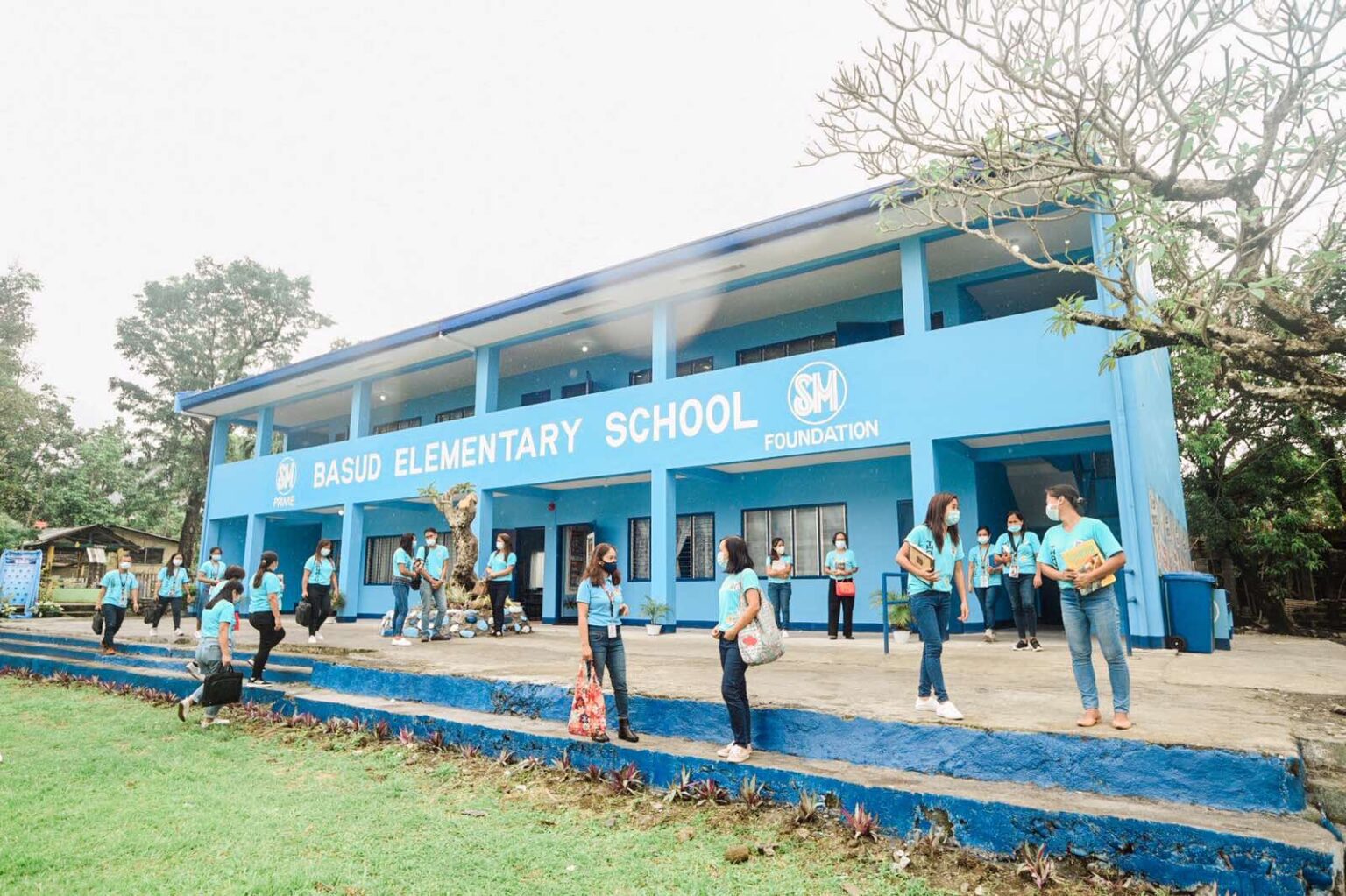 102-year-old school in Sorsogon gets new SM school building ...
