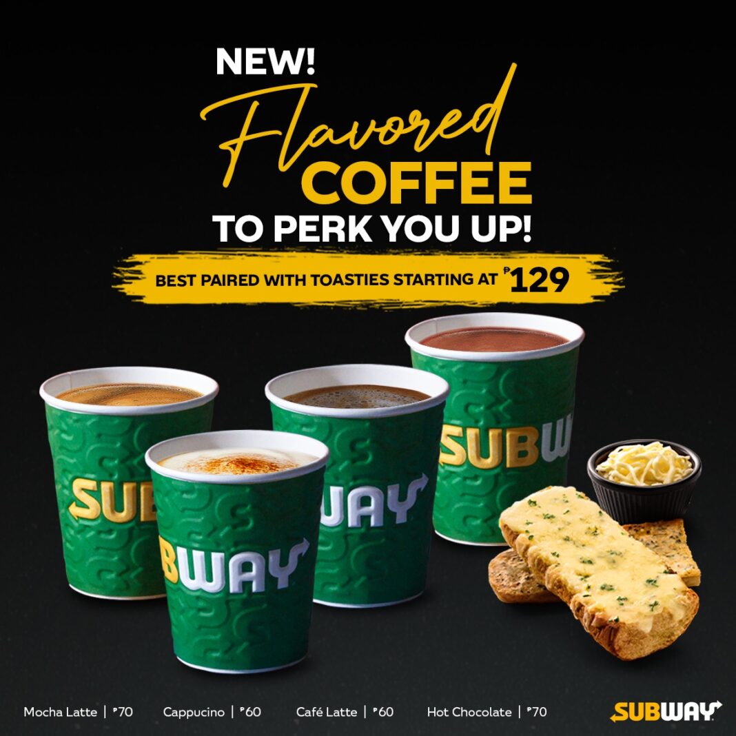 Subway® New Products: Pandesal Sliders and Flavored Coffee ...