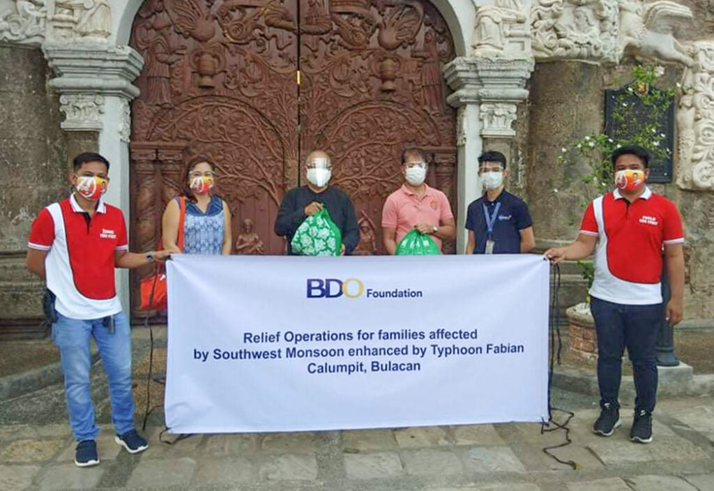BDO Foundation finds ways for Filipinos affected by Typhoon Fabian ...