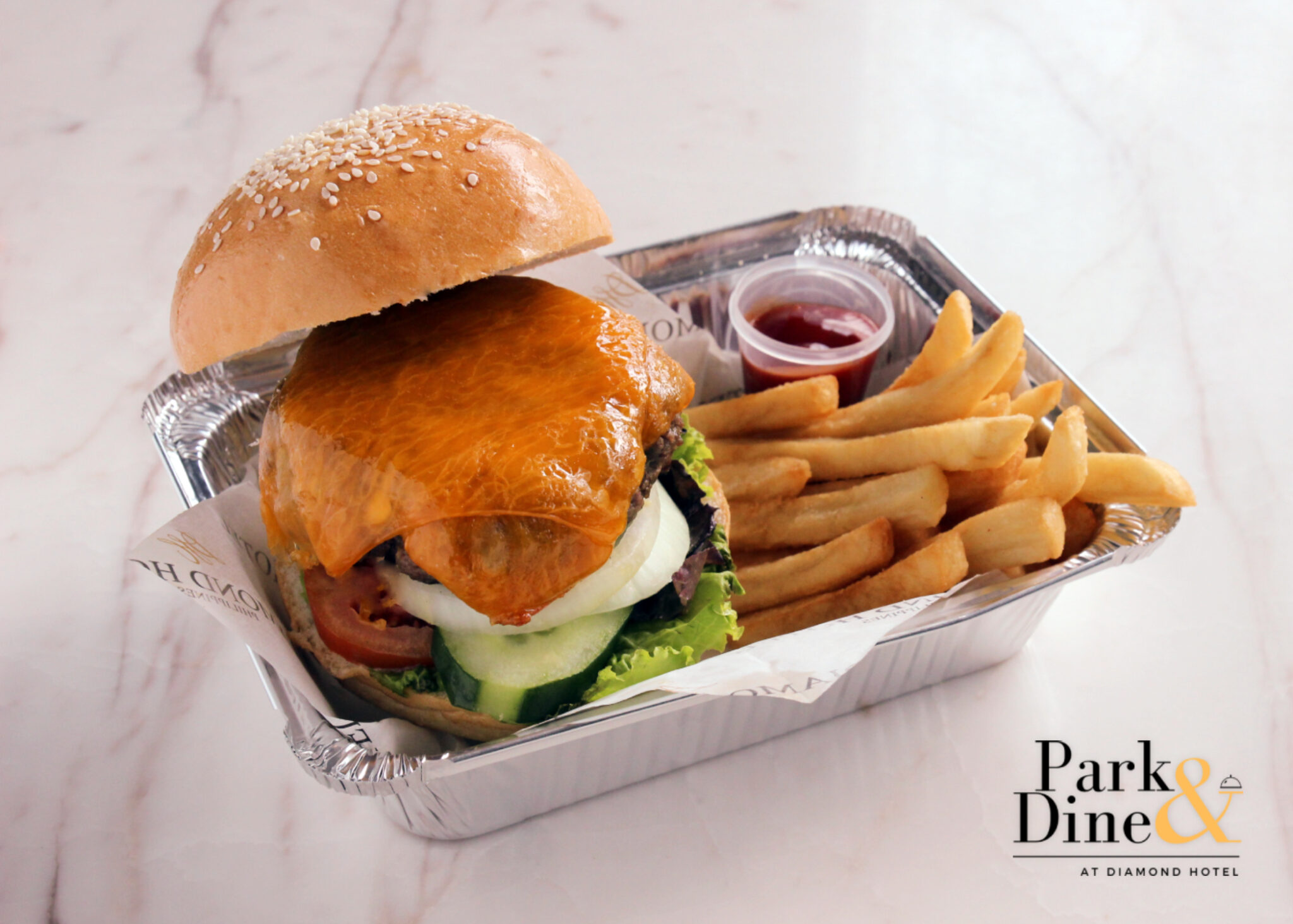 Park and Dine at Diamond Hotel Philippines - Philippines Graphic