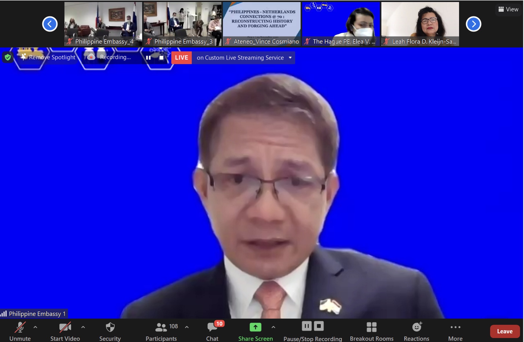 PHL and Netherlands map out areas for further cooperation at webinar ...