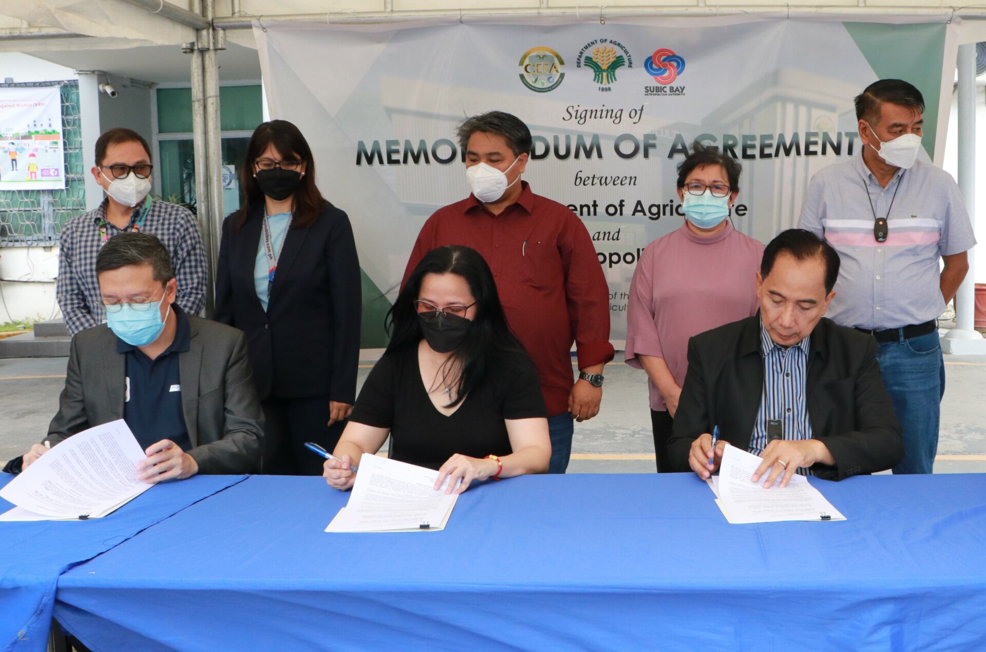 SBMA, DA sign MOA for P509-M agri border control facility in Subic ...