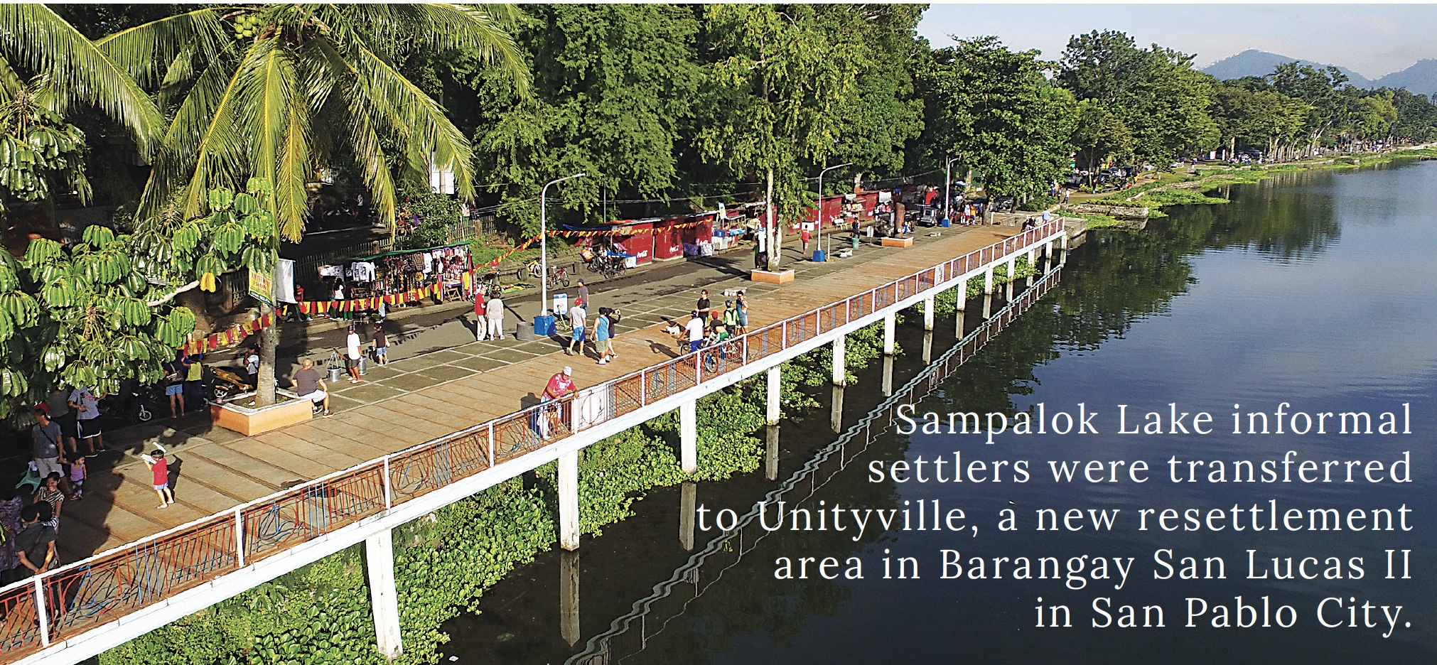The rehabilitation of Sampalok Lake - Philippines Graphic