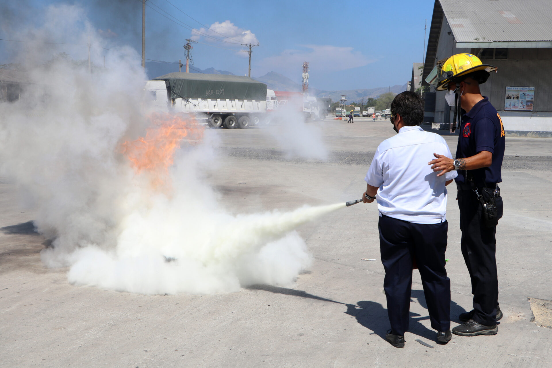 SBMA conducts fire response exercises for 40 seaport security, safety ...