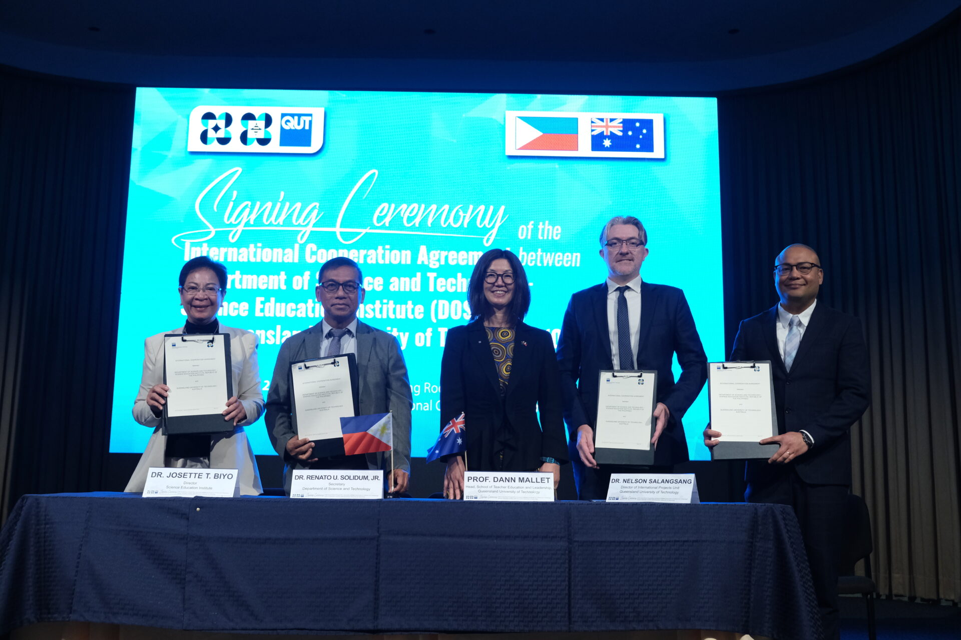 DOST-SEI, QUT sign pact for STEM teachers' scholarships in Australia ...