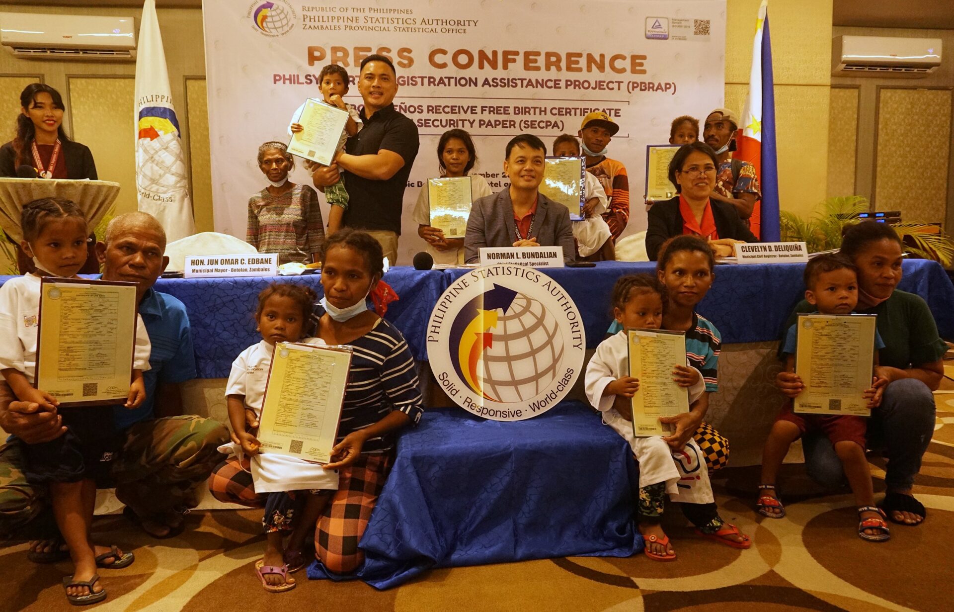 Mayor Ebdane: Botolan all-out for free birth registration of Ayta folk ...