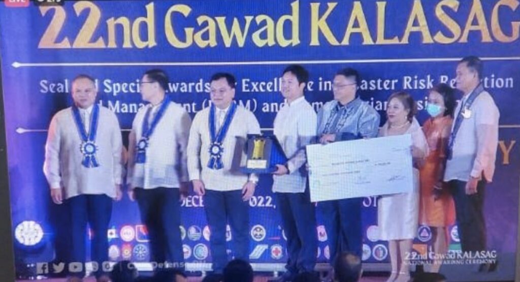 SNAP-Magat cited as the National "Gawad Kalasag" Best Private ...