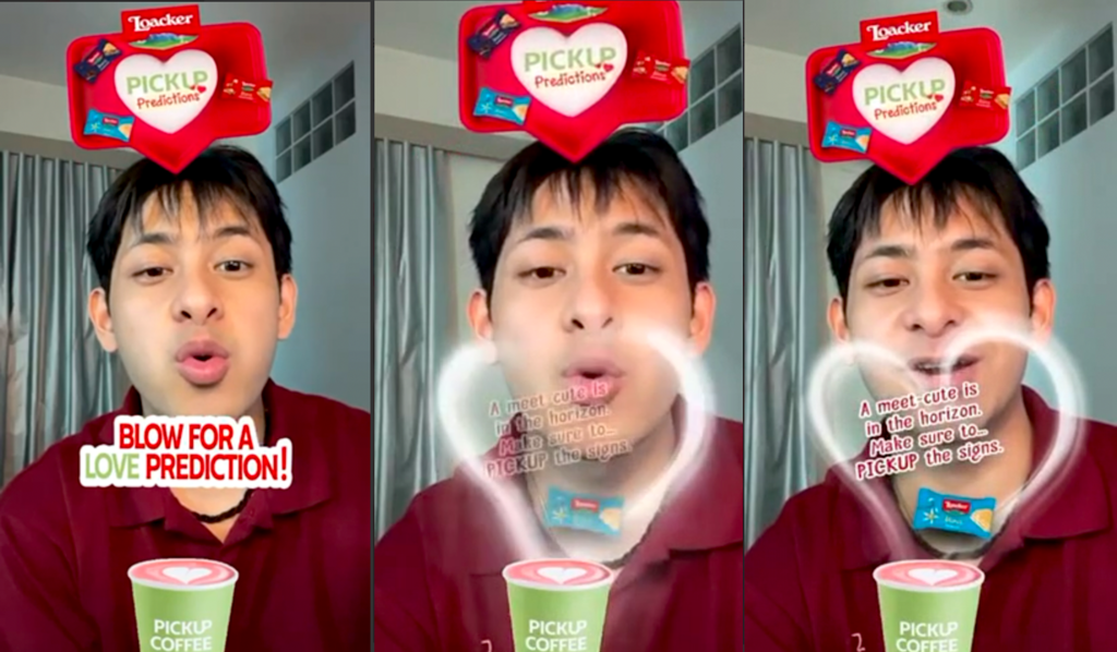Loacker Launches the ‘Love Pickup Prediction’ Filter - Philippines Graphic