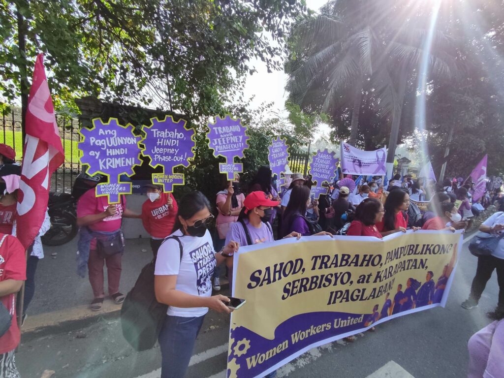 Labor group stands with women workers on Women’s Day; Highlights equal ...