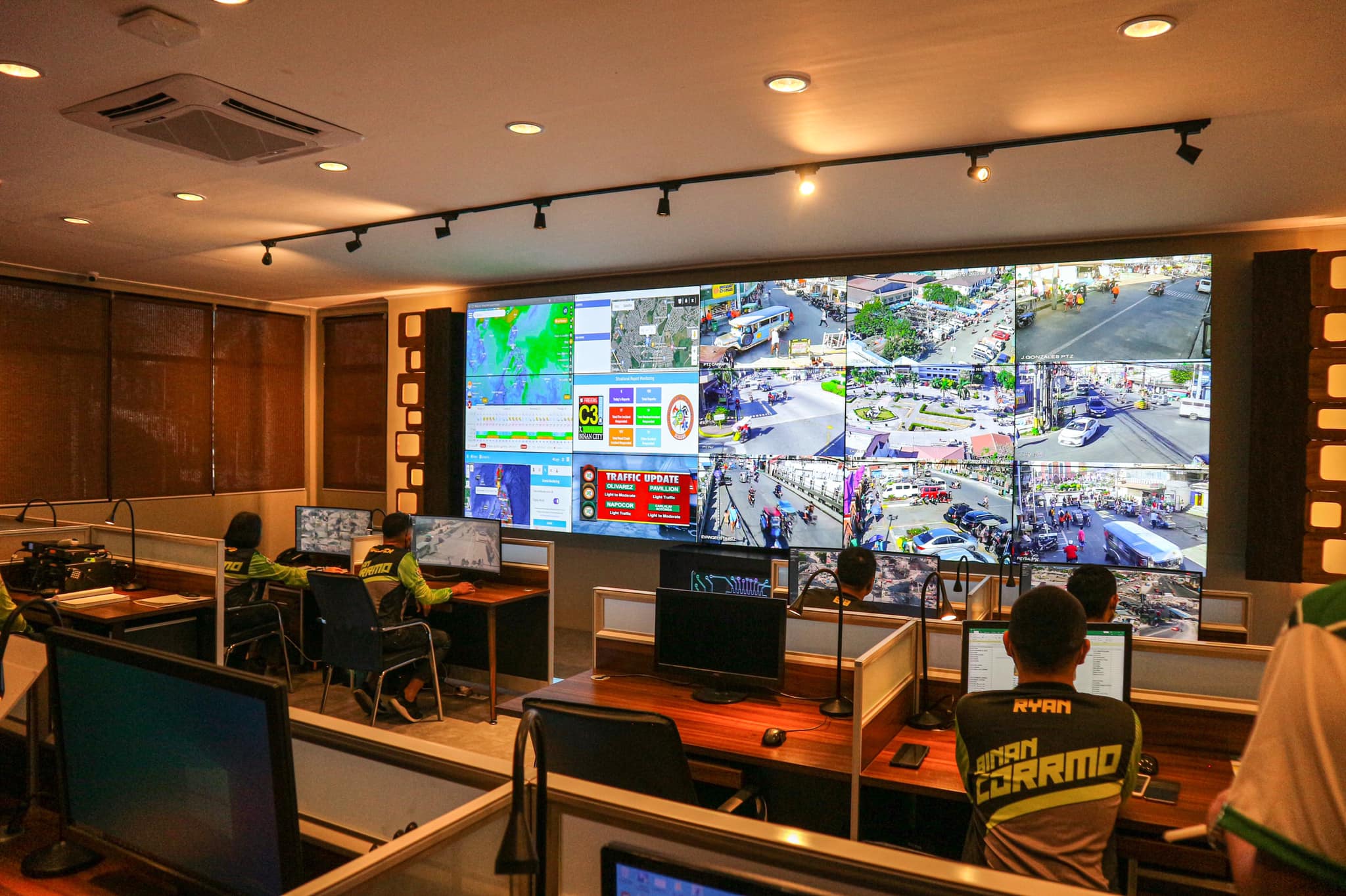 Mayor Arman and Vice Mayor Gel inaugurate the new Biñan Command ...