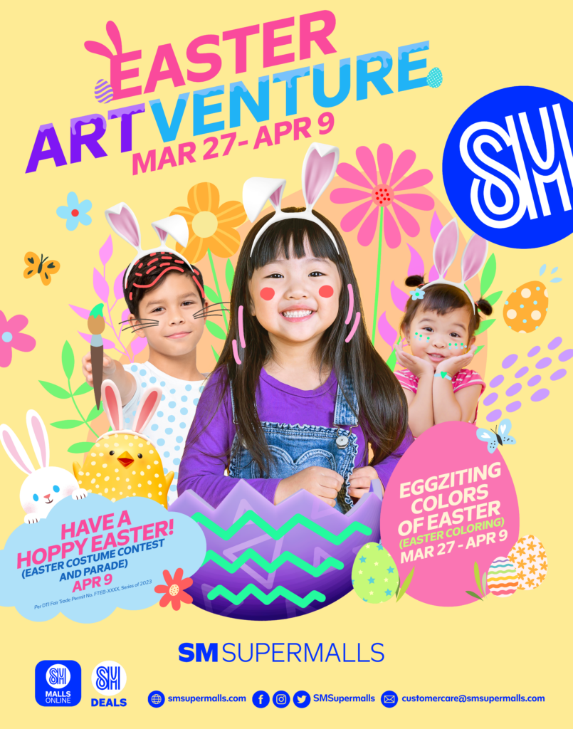 Hippity, Hoppity, Hop! Make Way for the Colorful Easter Bunny at SM ...