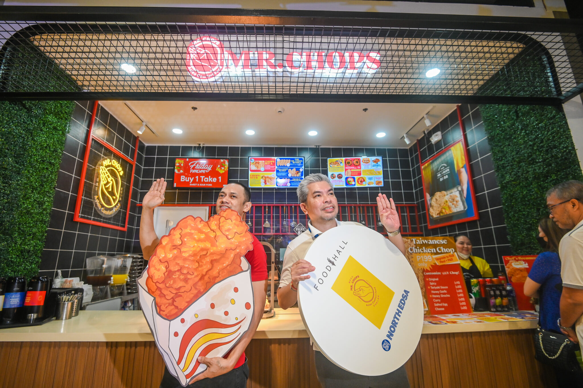 Serving World Flavors at SM Food Hall North EDSA - Philippines Graphic