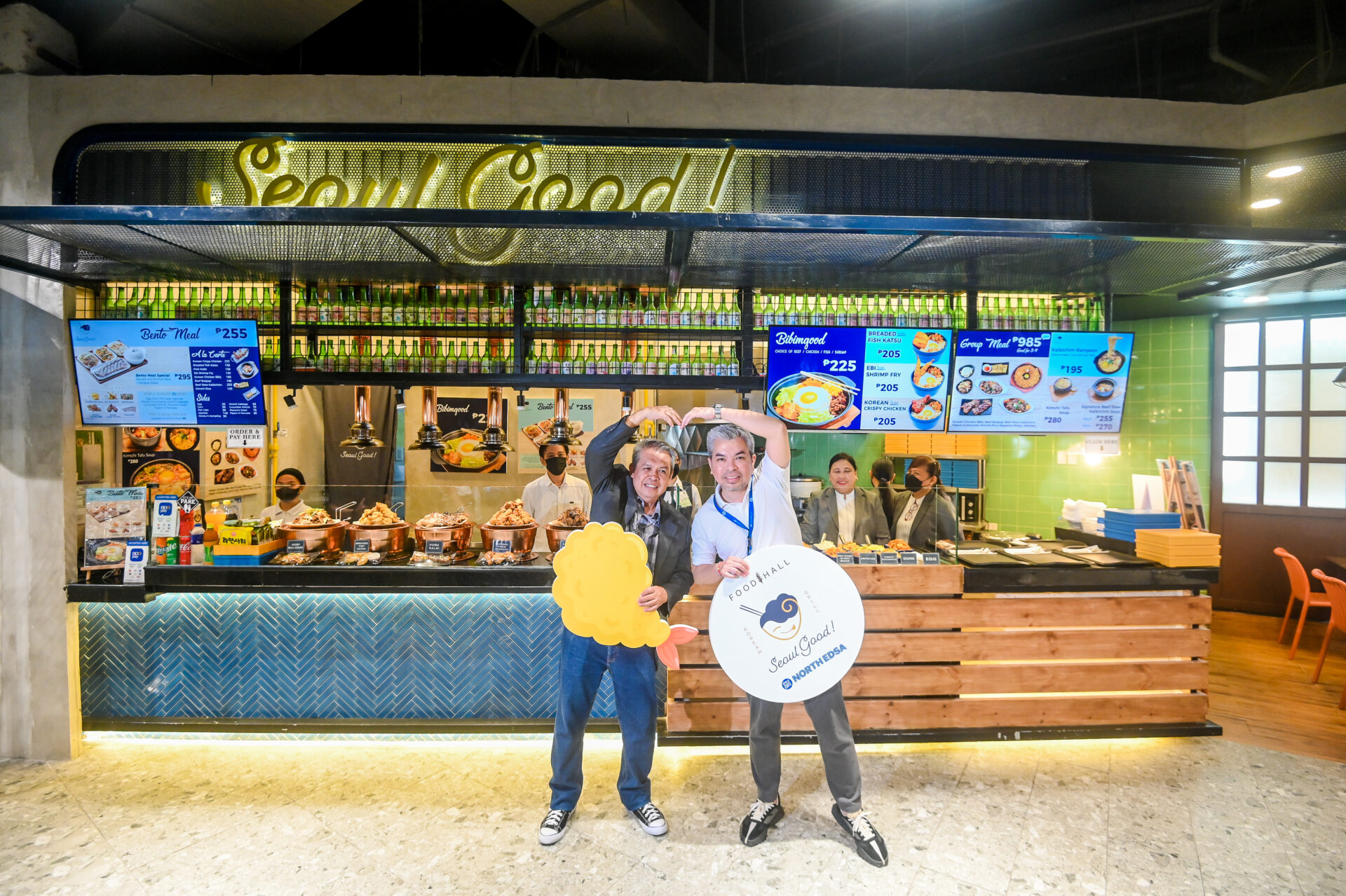 Serving World Flavors at SM Food Hall North EDSA - Philippines Graphic