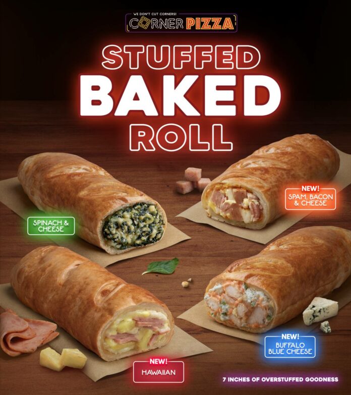 Corner Pizza introduces New Stuffed Baked Rolls - Philippines Graphic