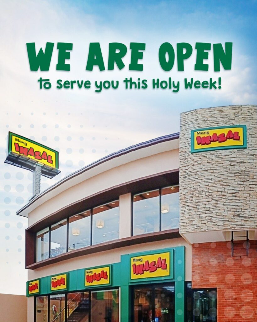 Mang Inasal serves customers this Holy Week - Philippines Graphic