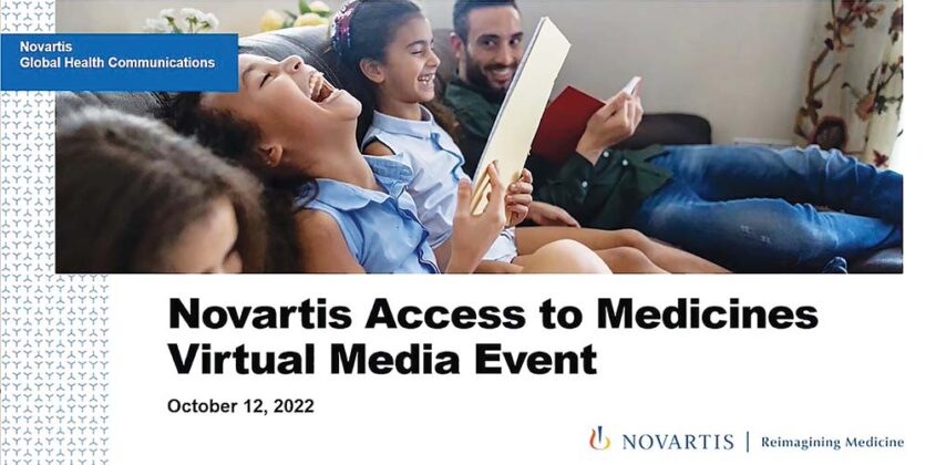 Novartis offers solutions to medicine access problem through its access ...