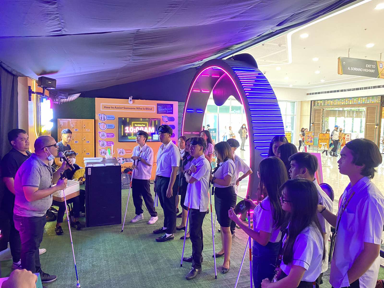 SM blind awareness campaign made even wider - Philippines Graphic