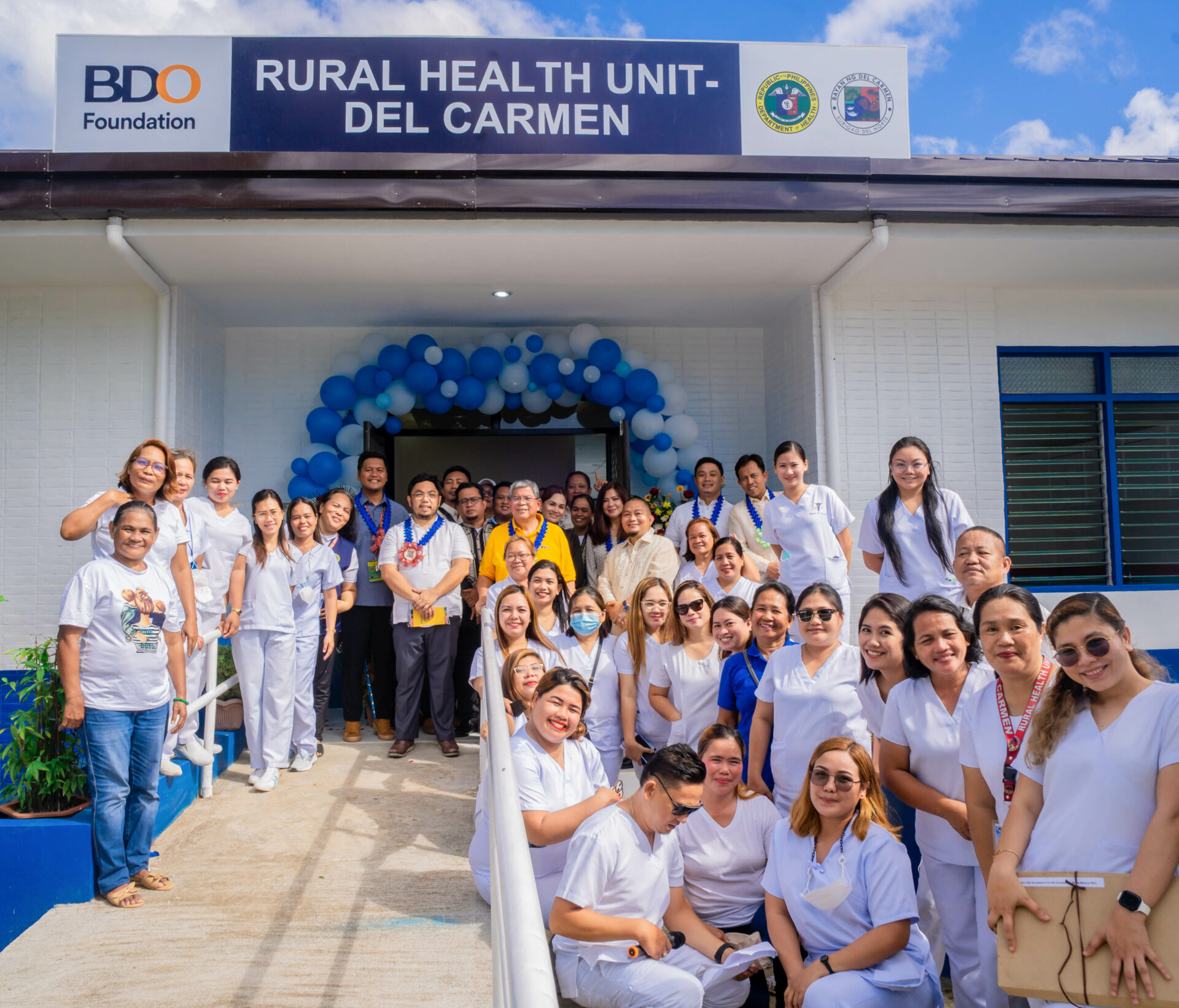 BDO Foundation: 140 health centers rehabilitated - Philippines Graphic