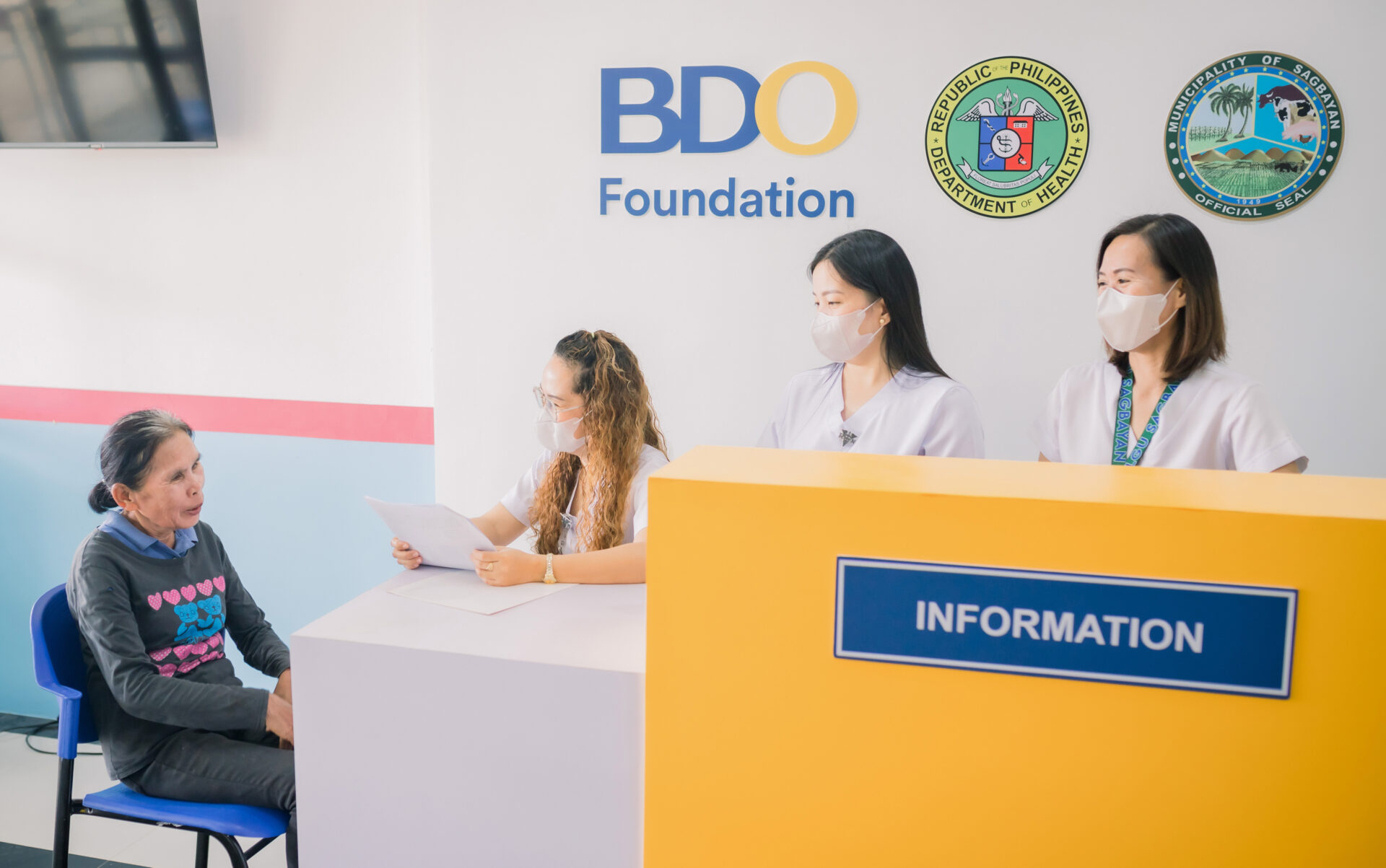 BDO Foundation: 140 health centers rehabilitated - Philippines Graphic