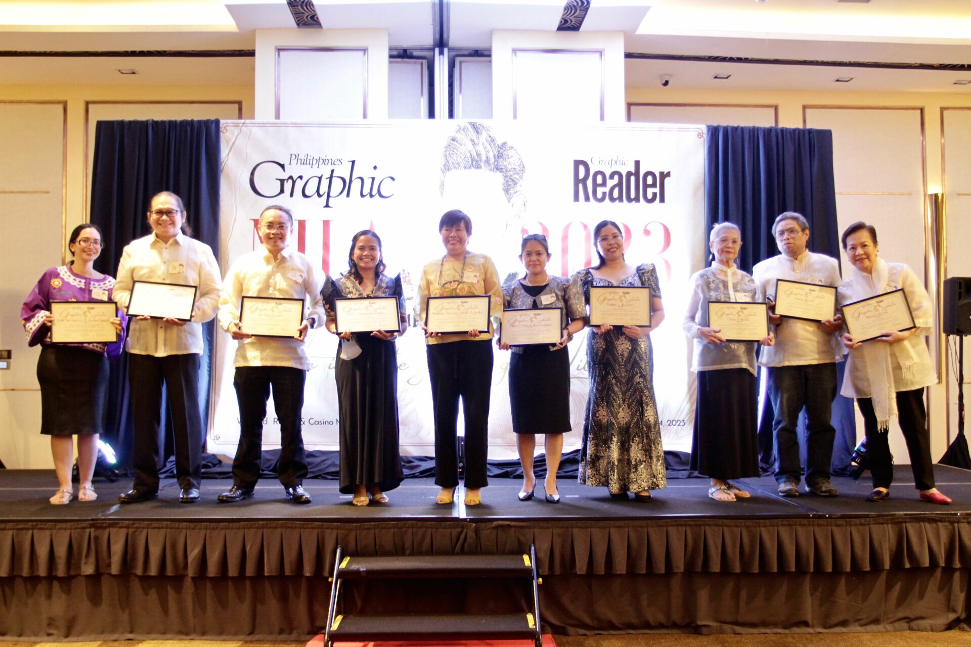 THE GRAPHIC SALUTE AT THE NJLA 2023 - Philippines Graphic