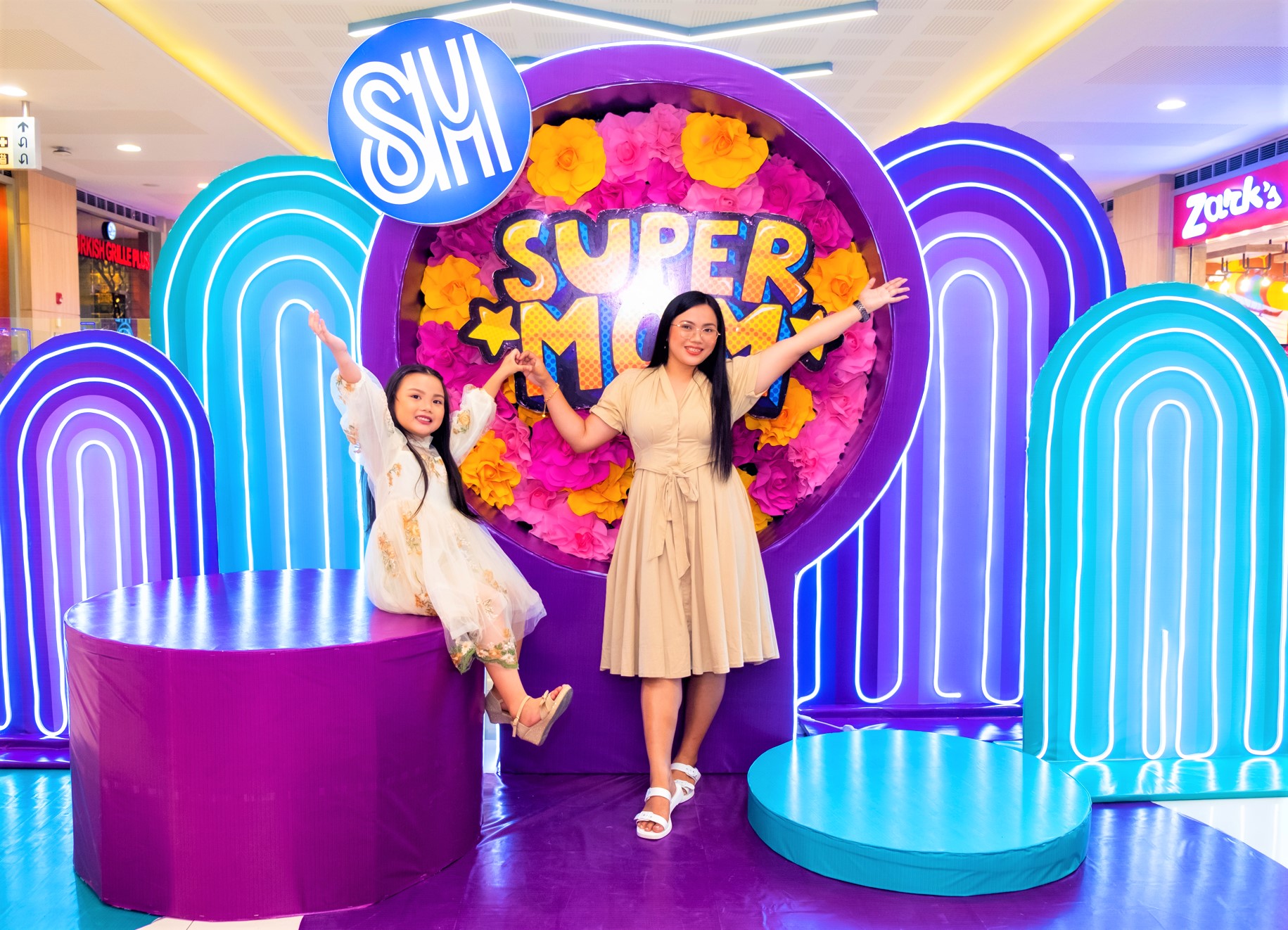 Celebrating your Super Mom at SM - Philippines Graphic