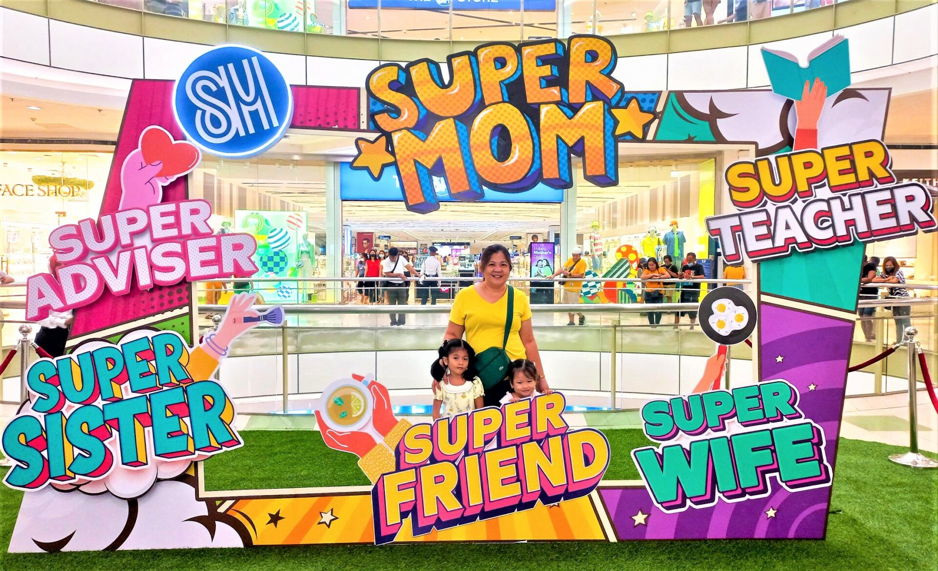 Celebrating your Super Mom at SM - Philippines Graphic