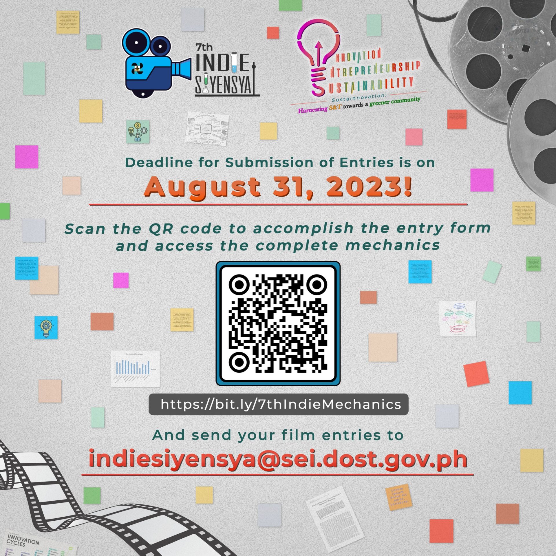 DOST-SEI announces call for film entries for 7th Indie-Siyensya Film ...
