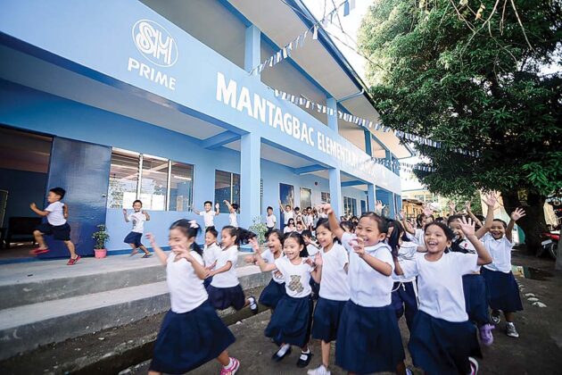 SM Foundation School Buildings: Edifices of Hope - Philippines Graphic