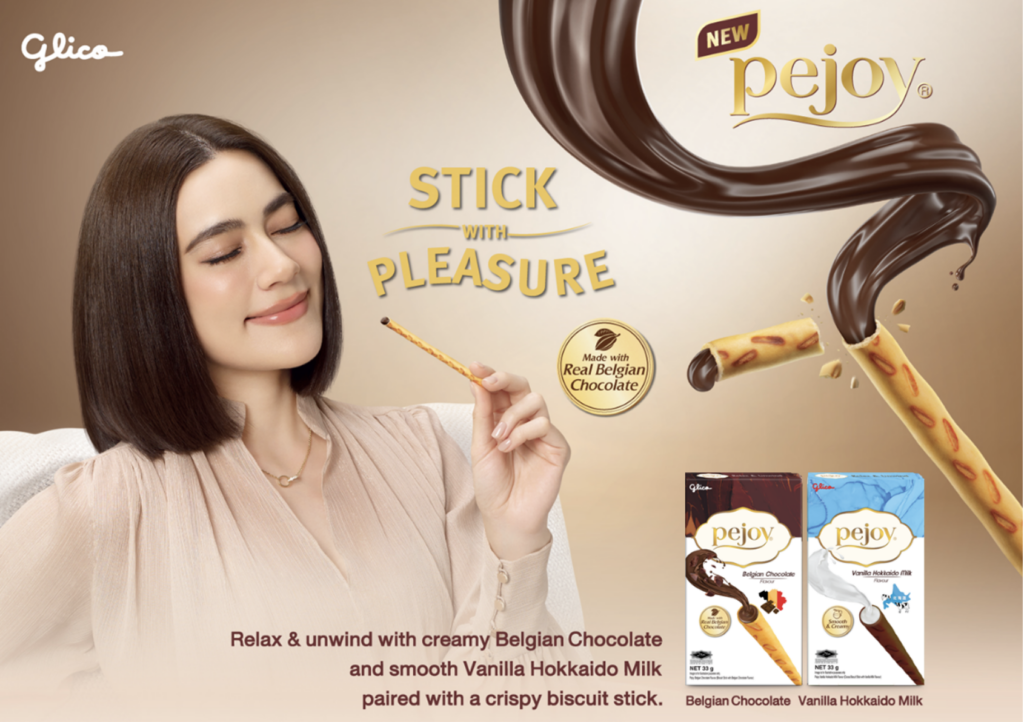 Relax and unwind with Glico’s Pejoy Belgian Chocolate Flavour and ...