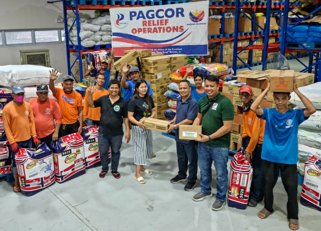 PAGCOR DELIVERS SWIFT AID TO MARIKINA CITY - Philippines Graphic