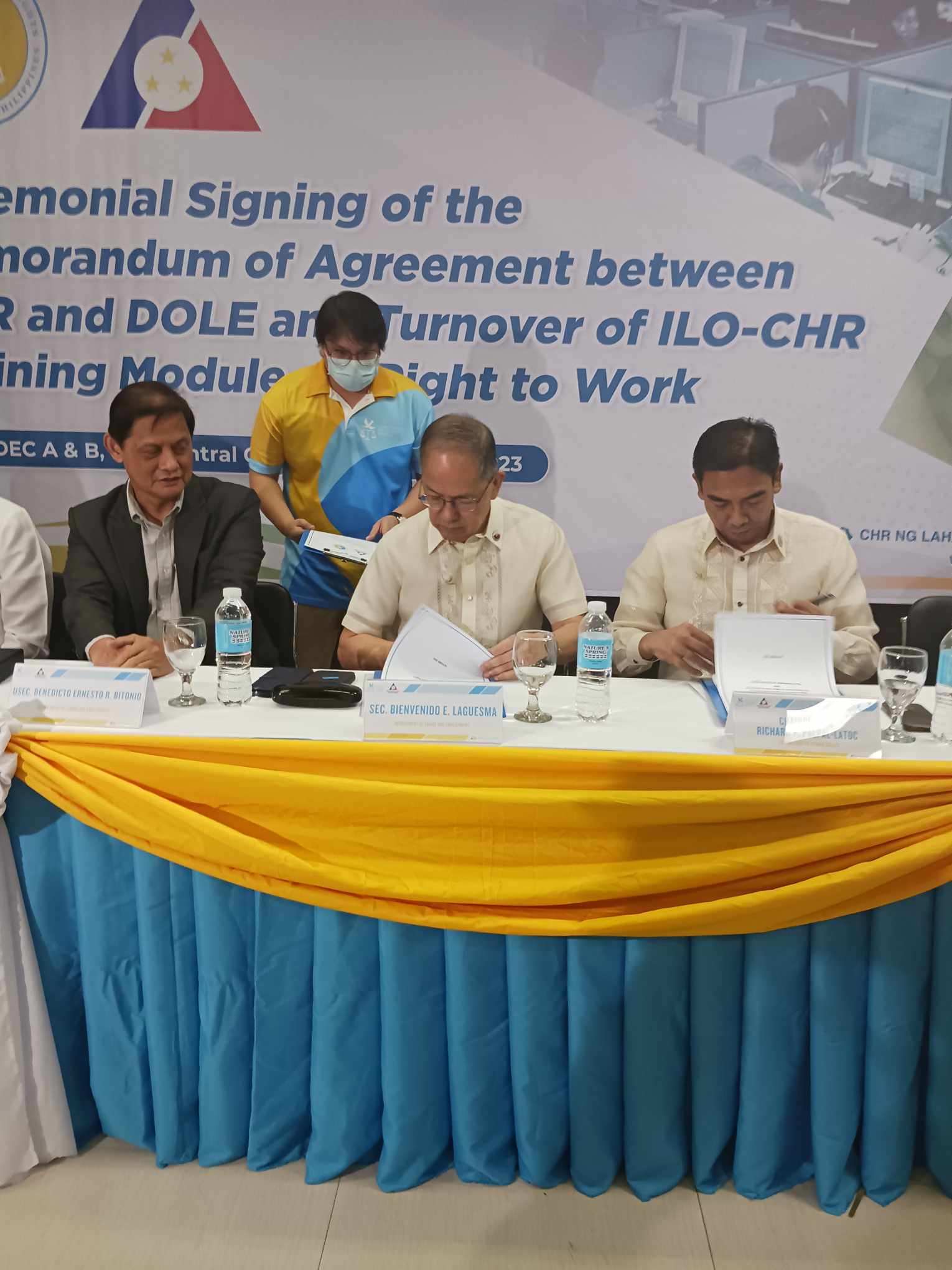Labor center hails landmark DOLE-CHR agreement - Philippines Graphic