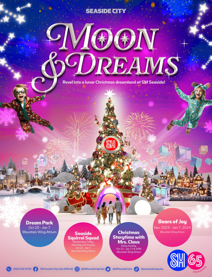 Revel into a lunar Christmas Dreamland at SM Seaside City Cebu ...