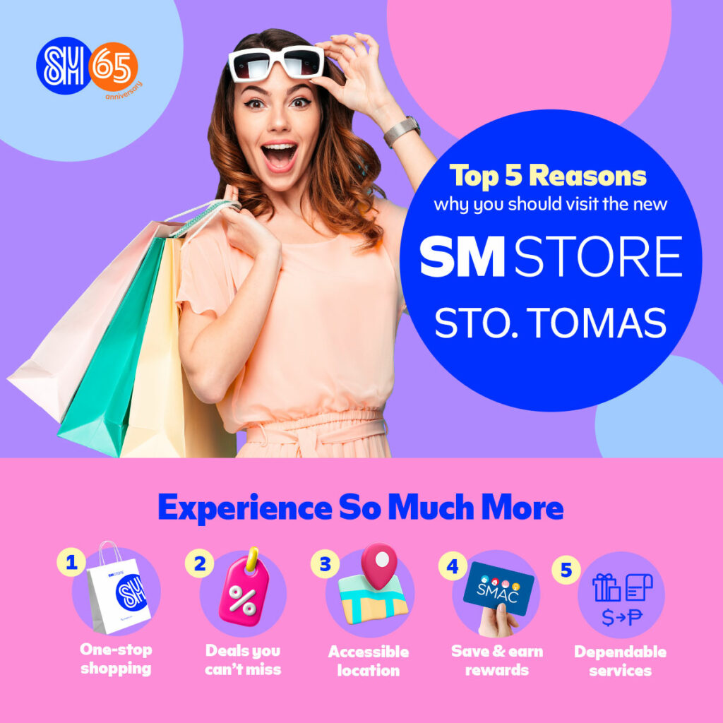 SM Store's 74th branch arrives in Sto. Tomas, Batangas - Philippines ...