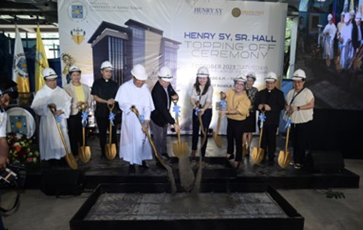 UST tops off Henry Sy, Sr. Hall at Manila campus - Philippines Graphic