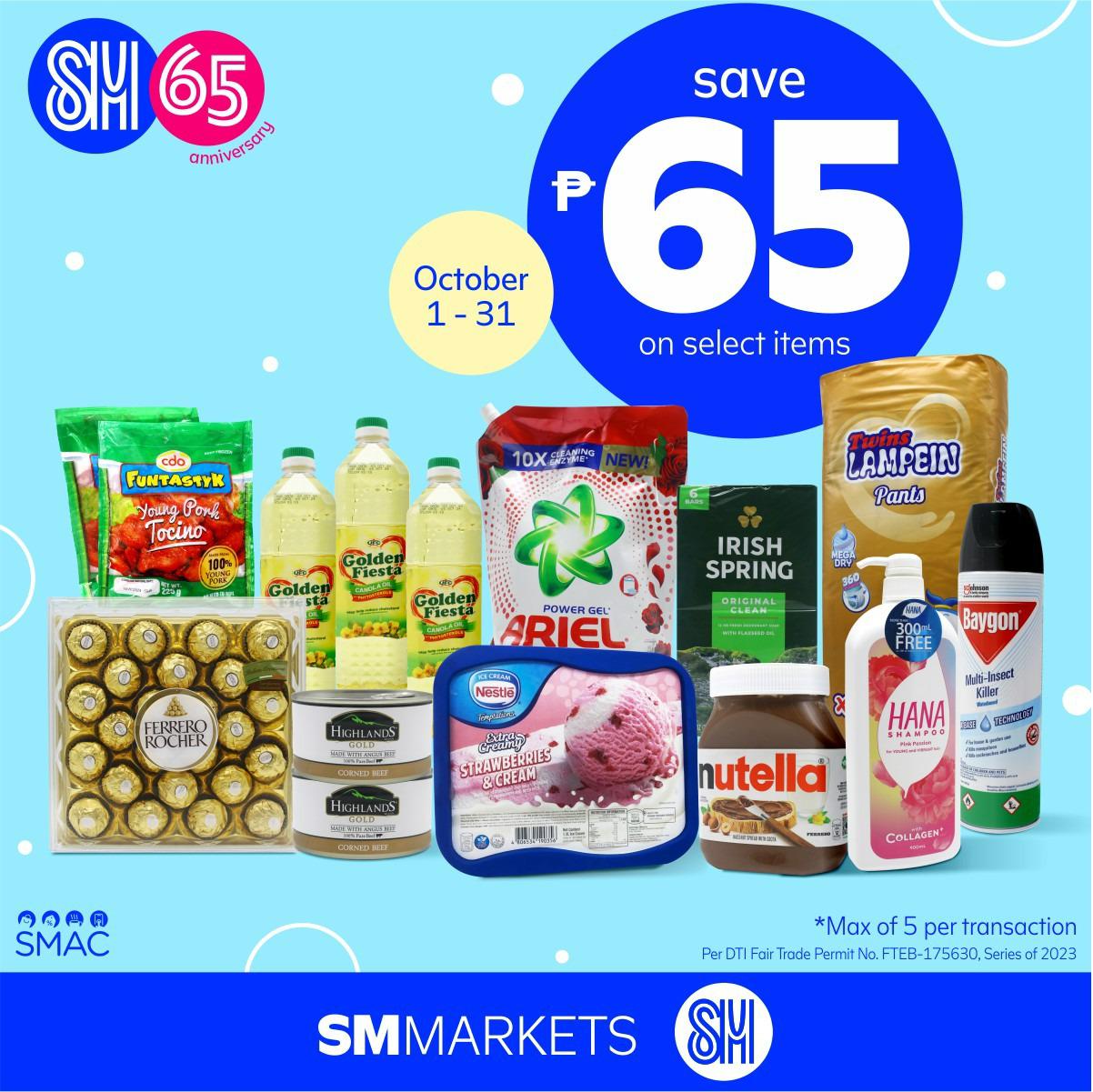 SM Markets Celebrates Anniversary with Exciting Month-Long Promotions ...