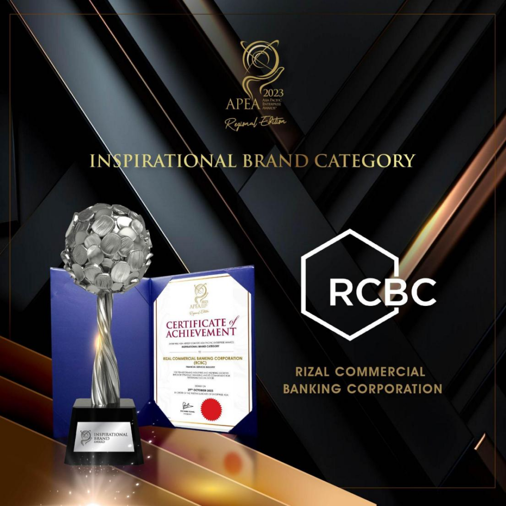 RCBC lauded as Asia Pacific region’s inspirational brand - Philippines ...