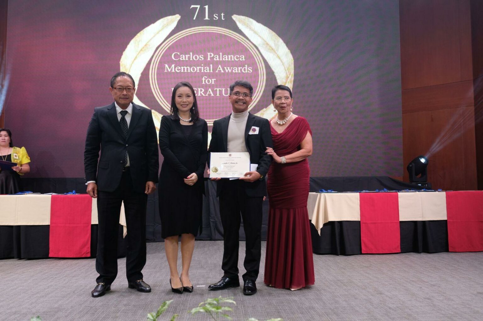 71st Palanca Awards holds ceremony at historical PICC - Philippines Graphic
