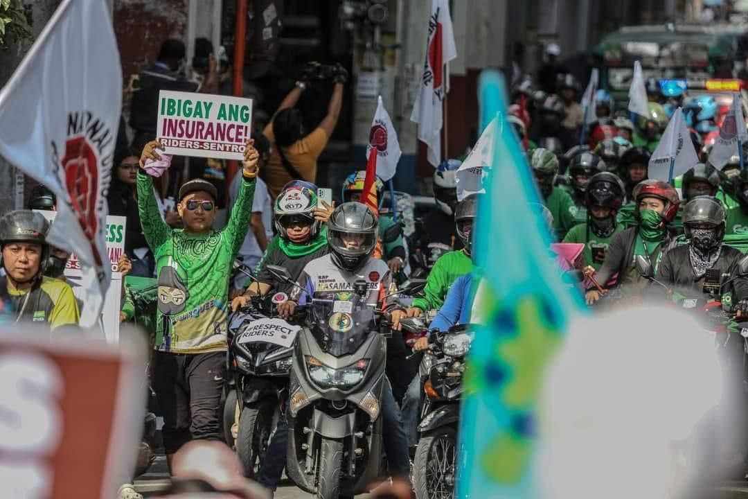 Hundreds of Metro Manila riders rally against Grab's management policy ...