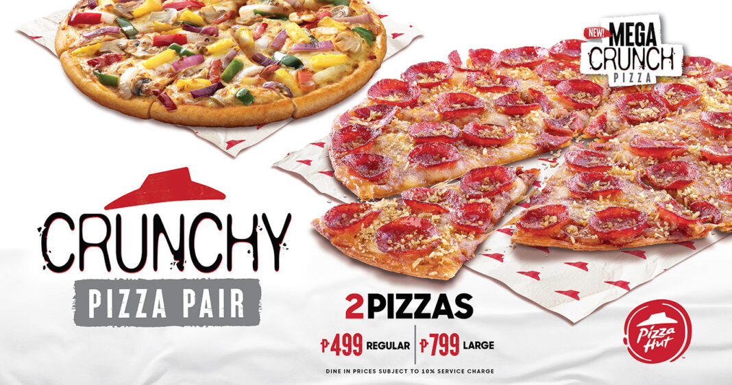 Vibe to a whole new beat with Pizza Hut's all-new Mega Crunch Pizza ...