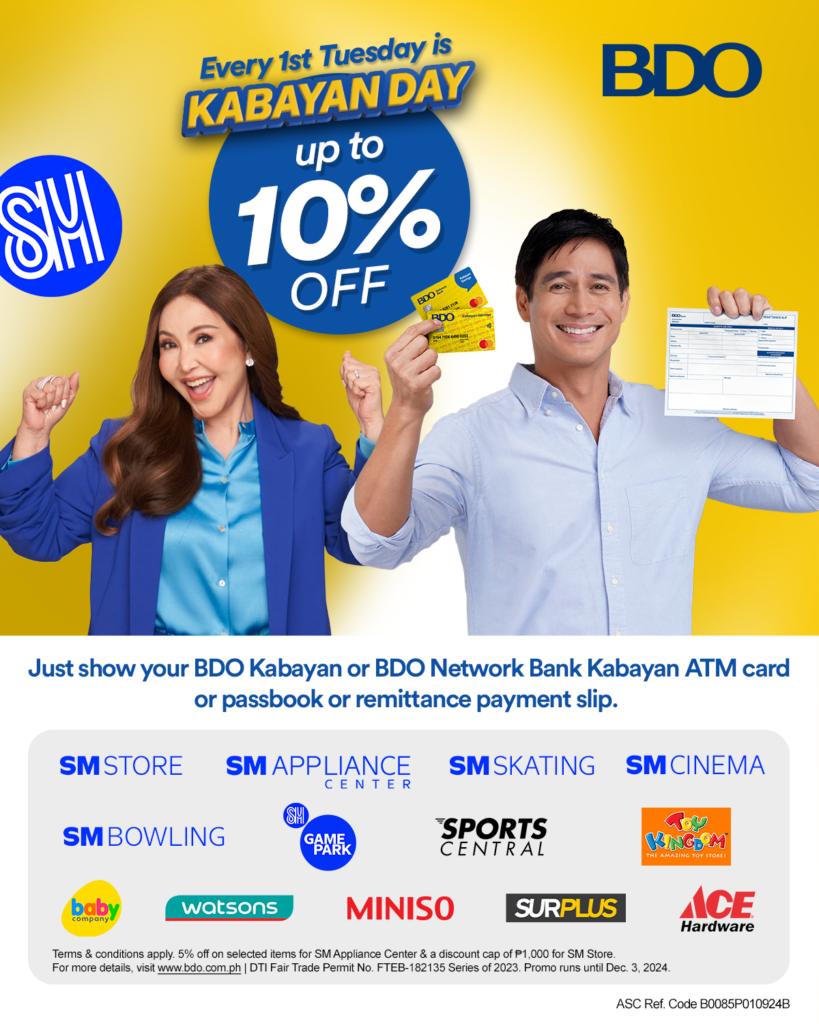 Every first Tuesday is Kabayan Day at SM malls - Philippines Graphic