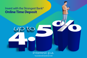 Earn up to 4.5% p.a interest rate withMetrobank’s Online Time Deposit ...