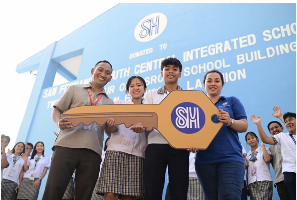 SM Foundation spreads social good with 107th school building in La ...