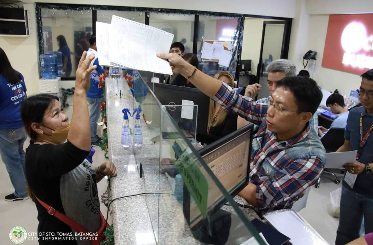 Mayor AJAM & the taxpayers of the City of Sto. Tomas - Philippines Graphic