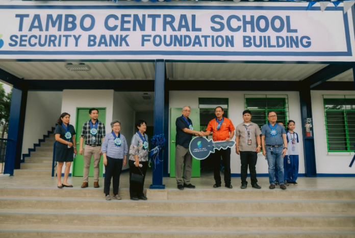 Security Bank Foundation builds classrooms - Philippines Graphic