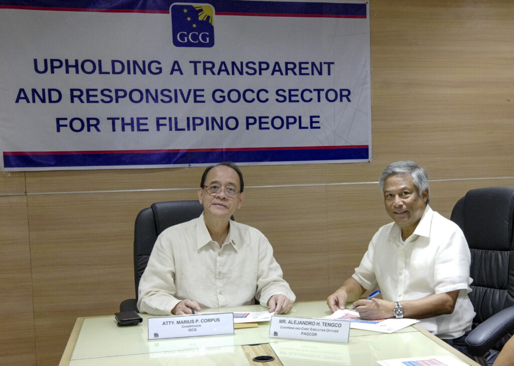 PAGCOR, GCG SIGN 2024 PERFORMANCE TARGET - Philippines Graphic