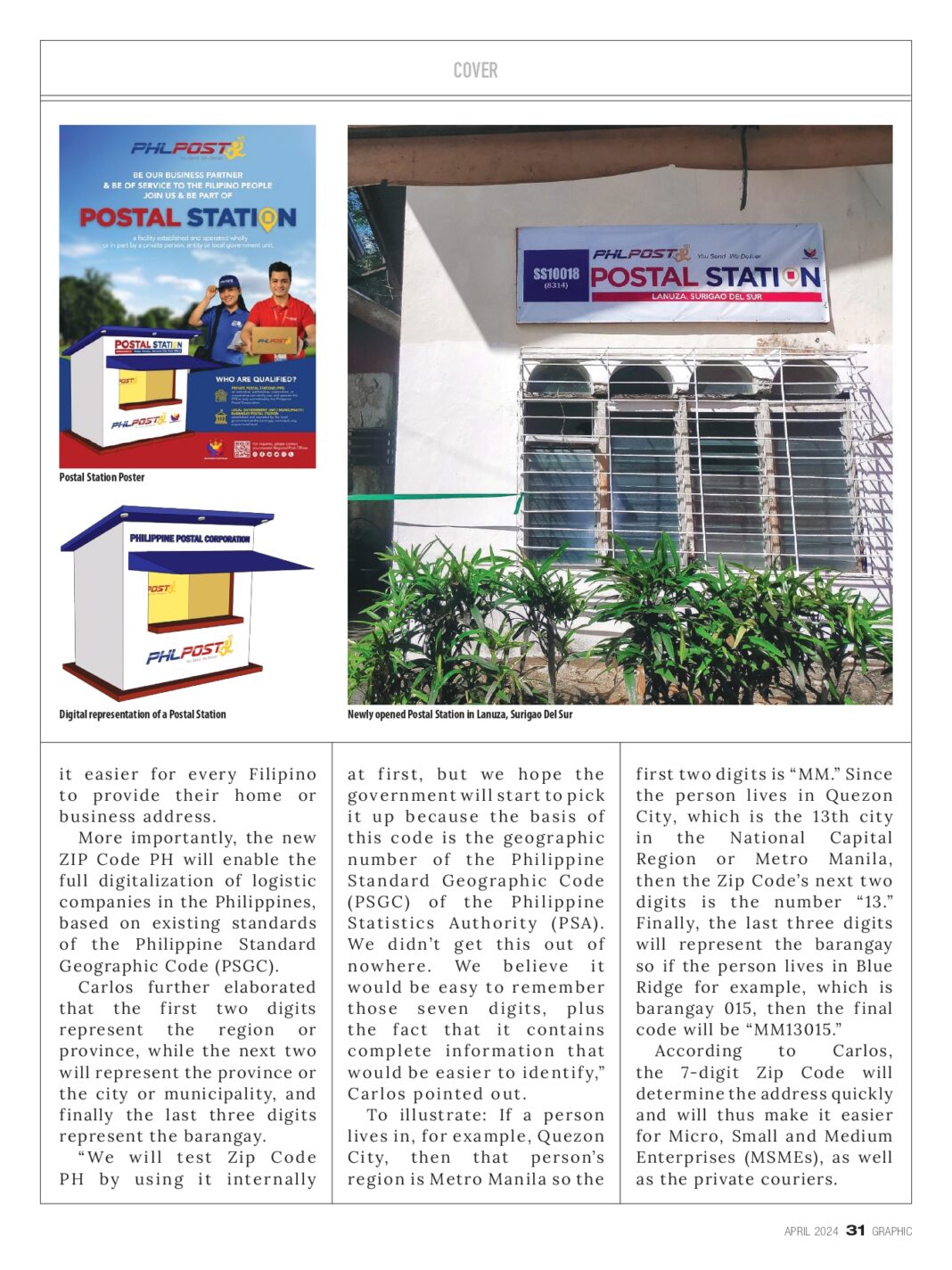 Postal Trinity: The PHLPost Legacy Program - Philippines Graphic